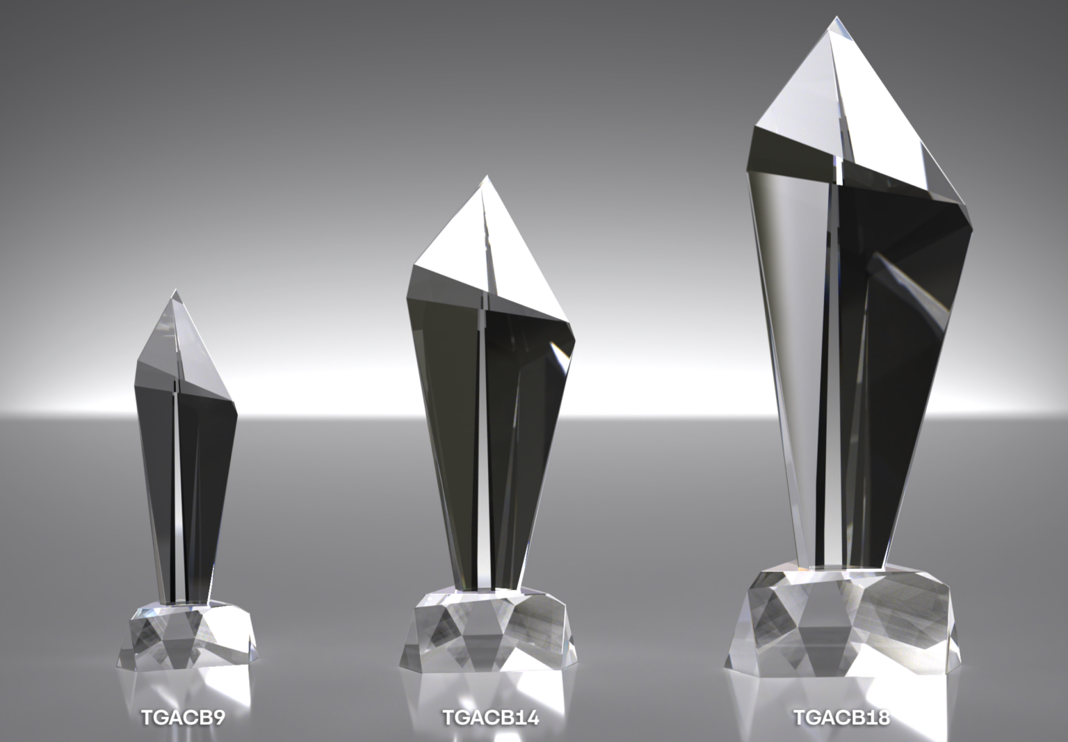 Crystal Trophies and Award | Engraved Trophy - Crystal Sensations