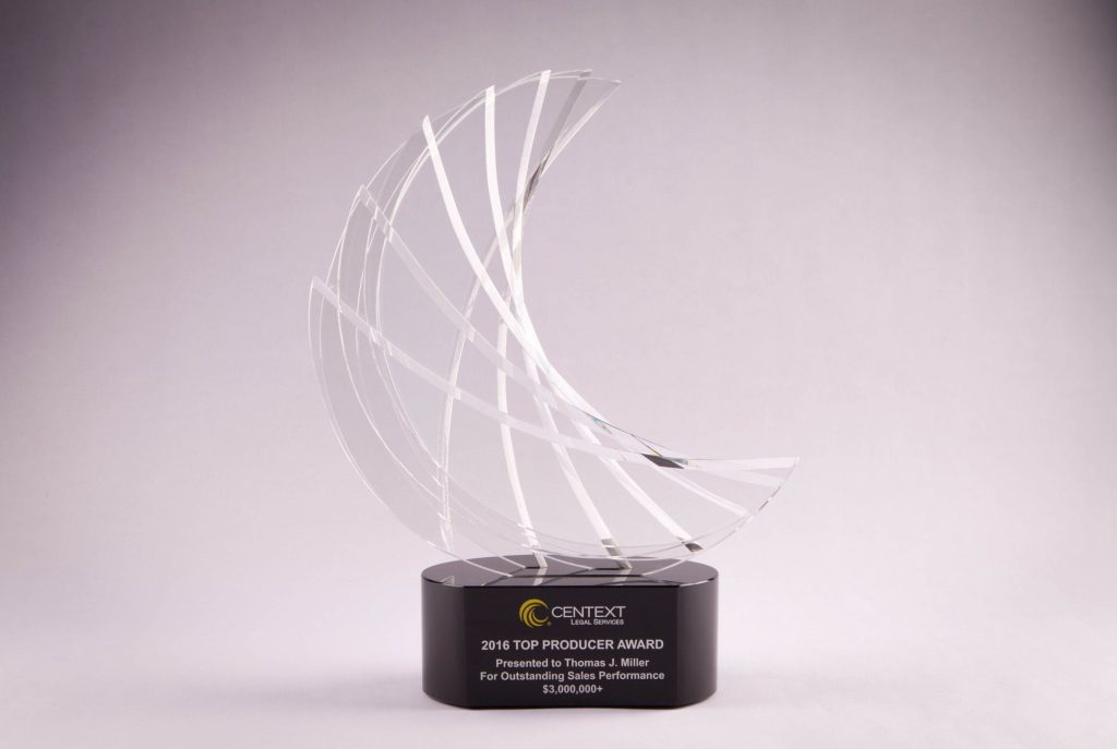 Custom Crystal Trophies, Custom Crystal Trophy - Crystal Sensations